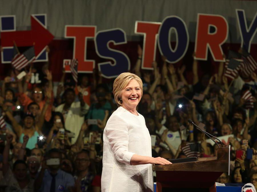 26 luglio 2016: “Hilary Clinton è la prima donna a concorrere per le ...