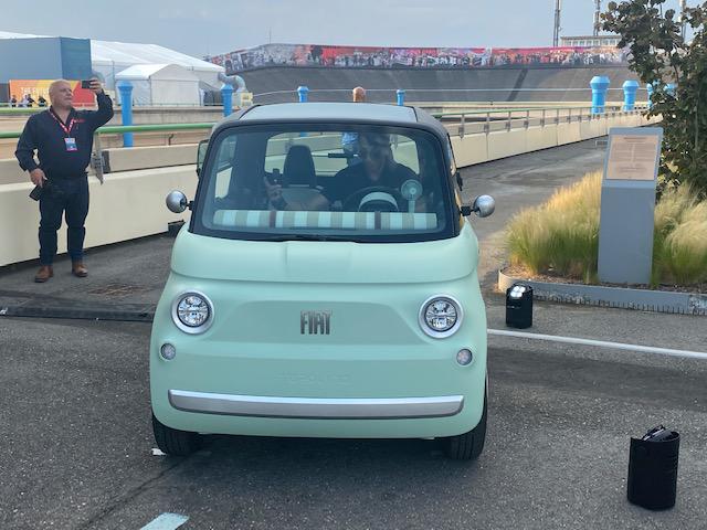 Fiat Topolino: le foto della prima passerella della microcar elettrica ...