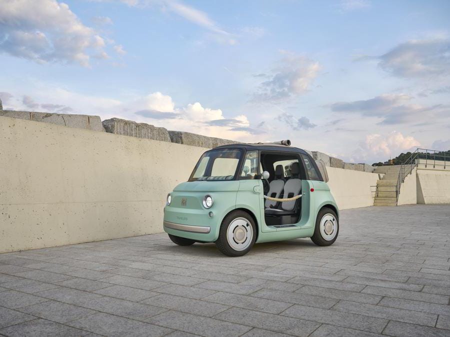 Fiat Topolino, tutte le foto della versione aperta della microcar ...