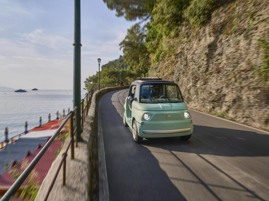 Fiat Topolino, tutte le foto della versione aperta della microcar ...