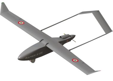 Primo volo del mini-drone dell'italiana Oma, il Rapier X-25 - Il Sole ...